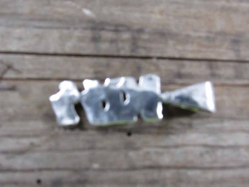 Kiss Band Pendant In Sterling Silver Kiss Band Jewelry Etsy