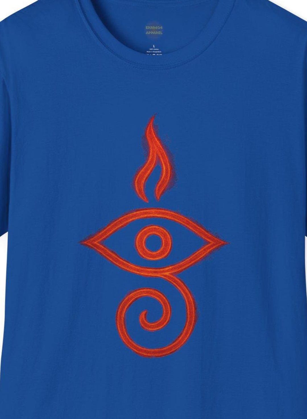 Flame Eye Sigil of Fire T-shirt | Red Mystic Symbol Tee - Etsy