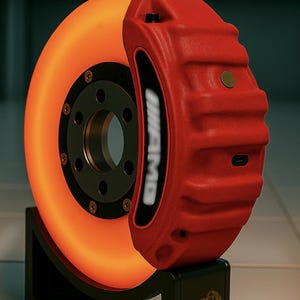 AMG Brake Disc Lamp – USB-C Rechargeable - Etsy