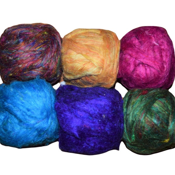 Silk Roving - Etsy