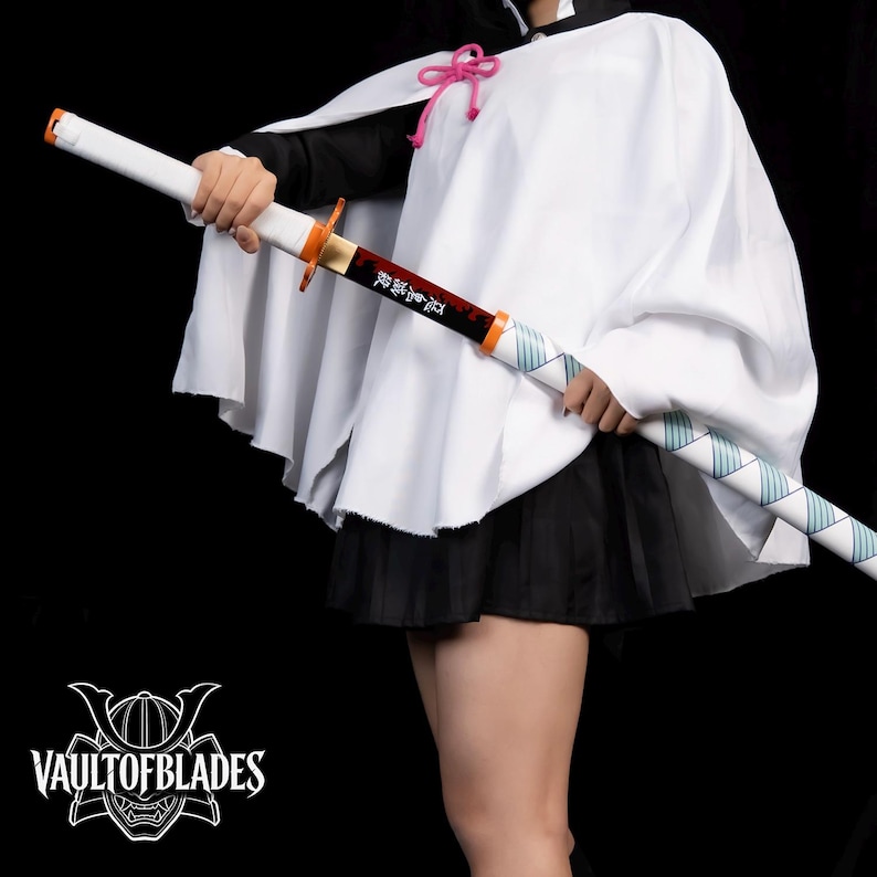 Rengoku Katana Replica – Demon Slayer Flame Sword Cosplay Prop - Etsy