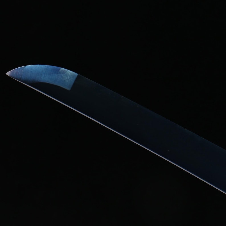 Muichiro Tokito Katana: Hand-forged Carbon Steel &blue Blade,anime ...