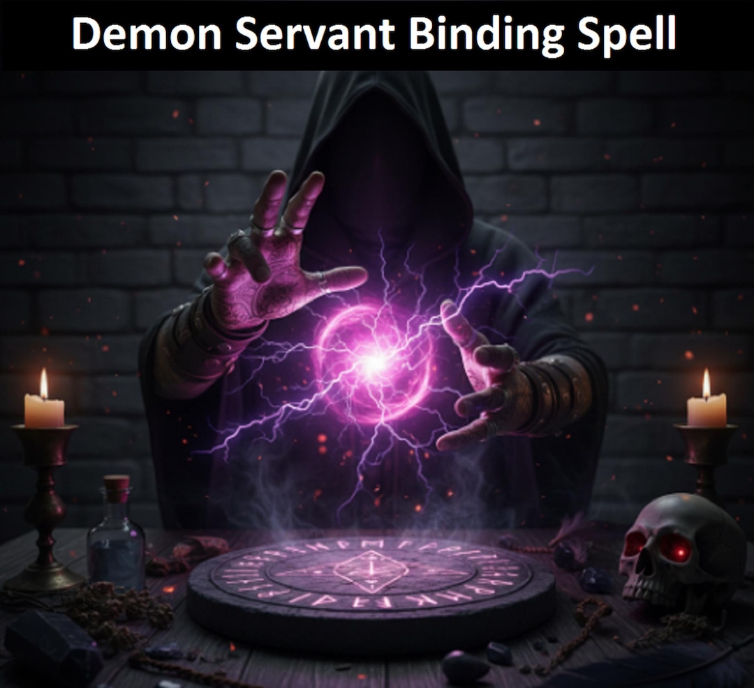 Demon Servant Binding Spell,Become A Prince Of Demons Ritual - Etsy 日本