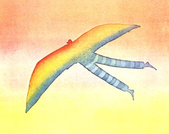 Angels flight pants | Etsy