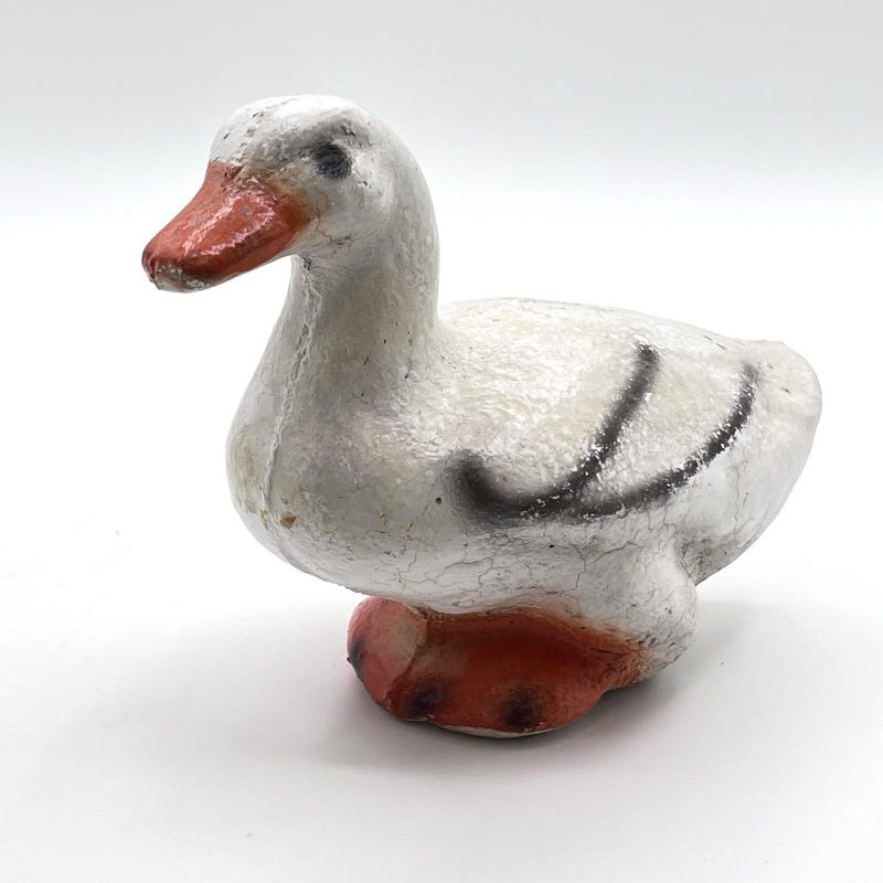 Concrete Goose Statue - Etsy