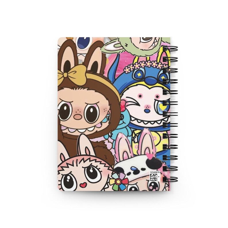 Labubu-themed Spiral Journal: Whimsical Lined Notebook - Etsy Australia