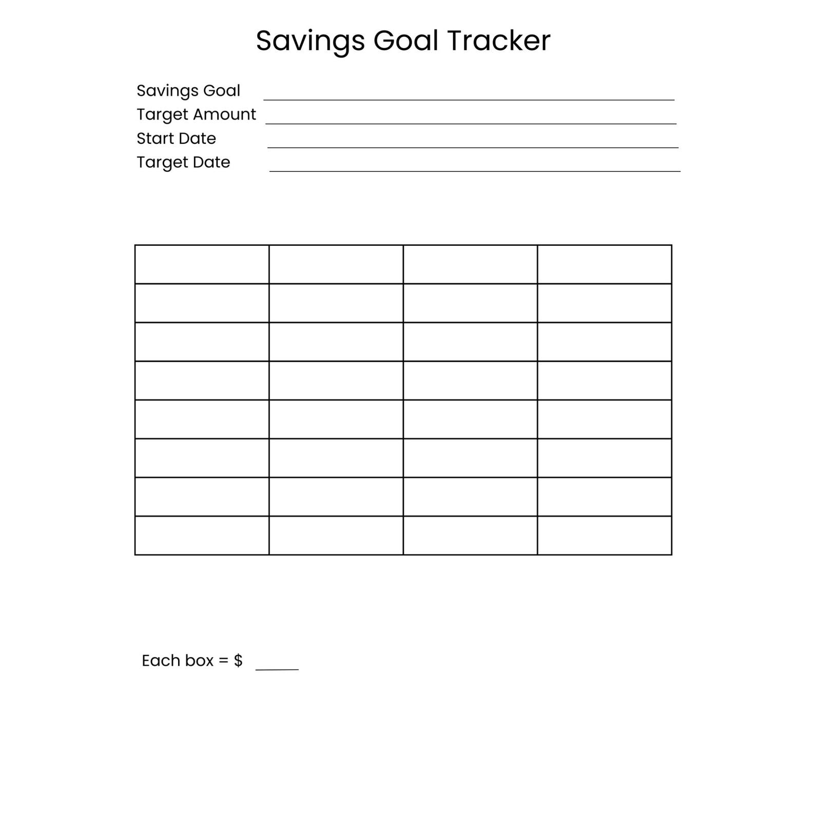 Student Budget Planner Printable | College Monthly Budget and Expense ...