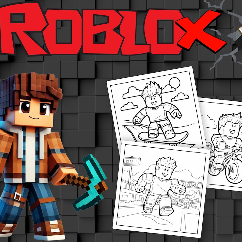 Forsaken Roblox Noli Coloring Pages - Etsy Canada
