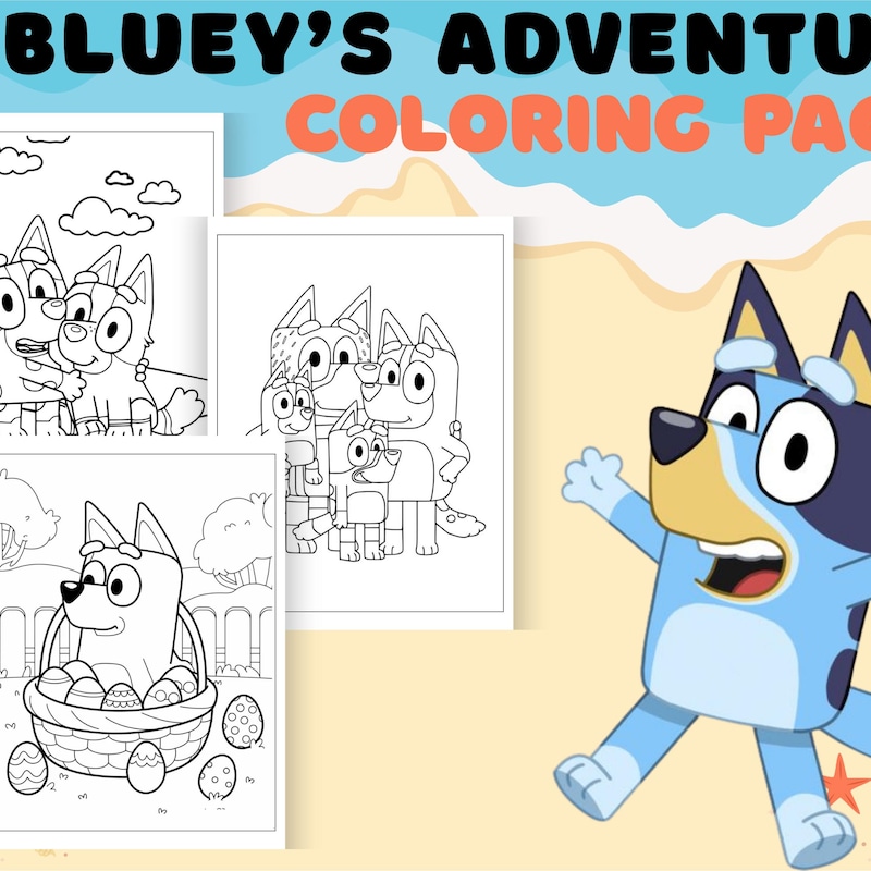Bluey Svg - Etsy