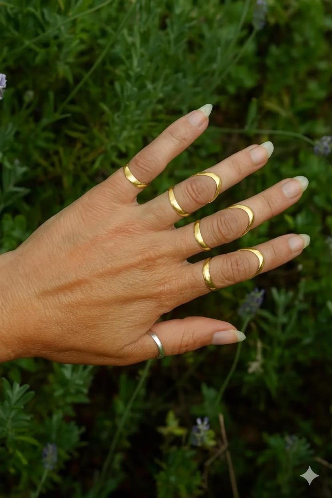 Elegant Gold Swan Neck Splint Arthritis Ring Set | Adjustable ...