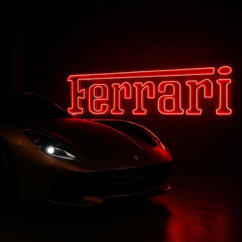 Ferrari Sign - Etsy