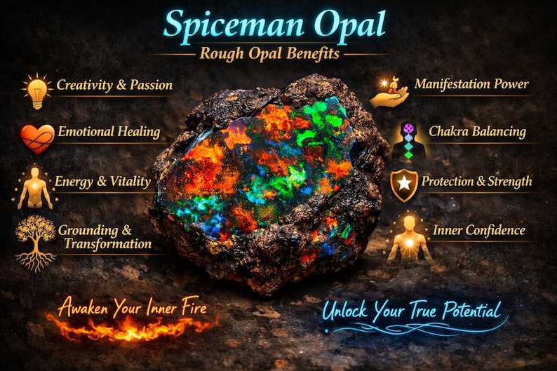Buy Natural Ethiopian Big Spiceman Opal Rough 334.70 Ct Fire Opal Raw ...