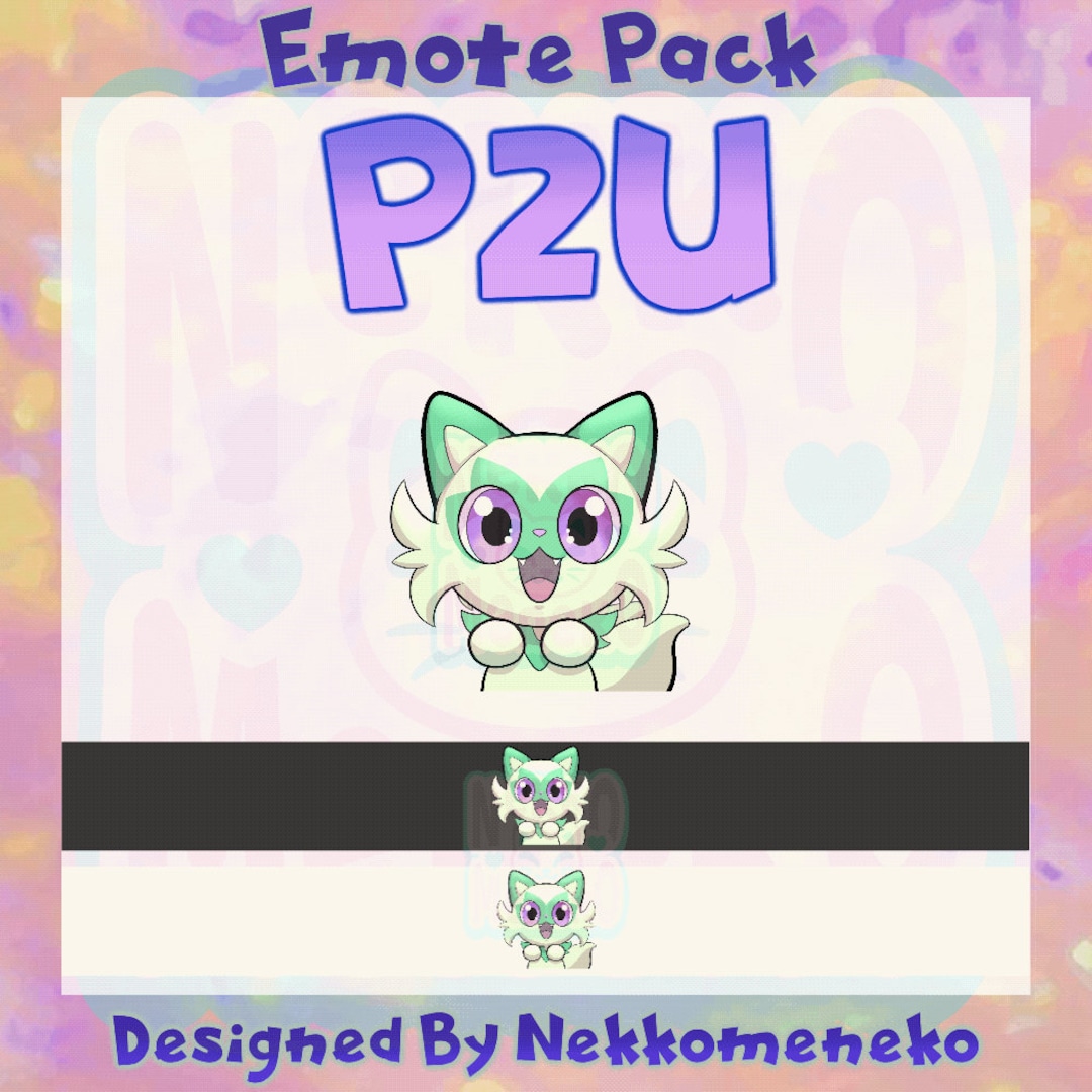 DANCING SHINY Sprigatito ANIMATED Twitch Emote! |streamer Emote | Emote ...