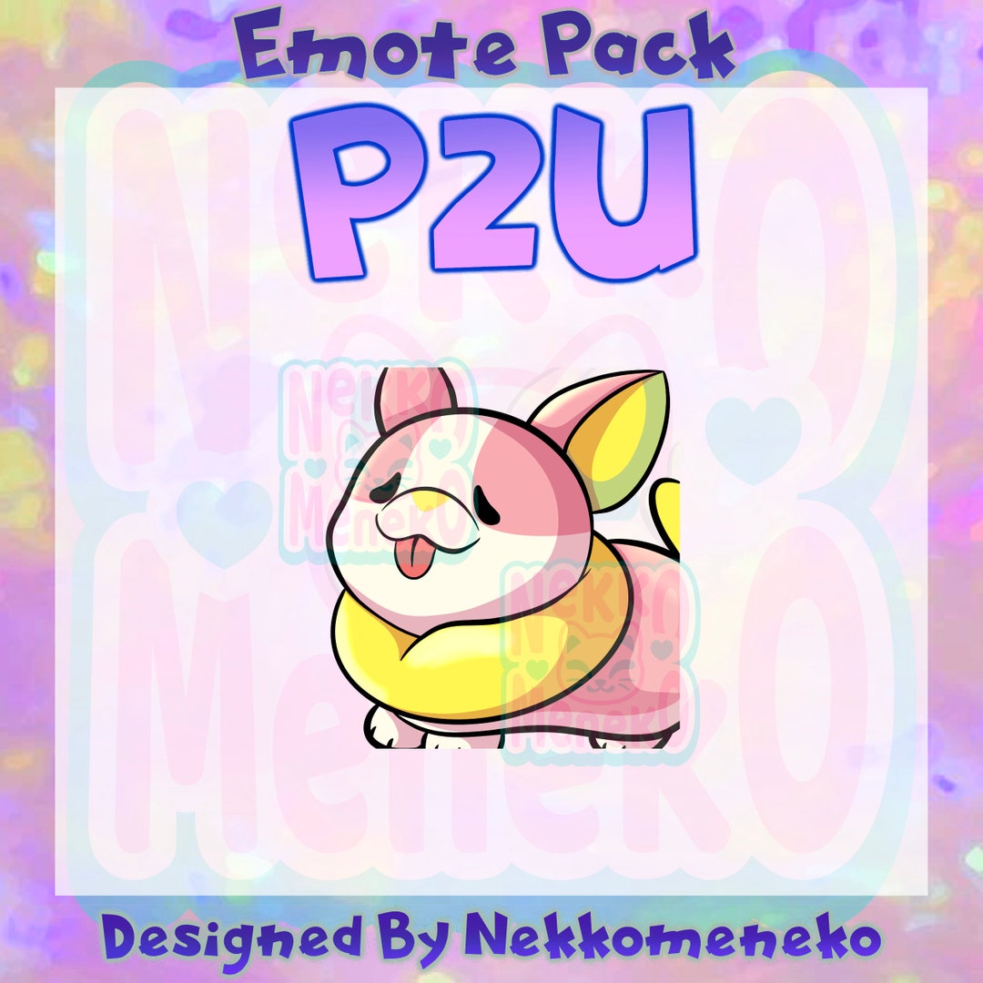 P2U Nodding Yamper Emote |streamer Emote | Emote, Anime Emoji | Twitch ...