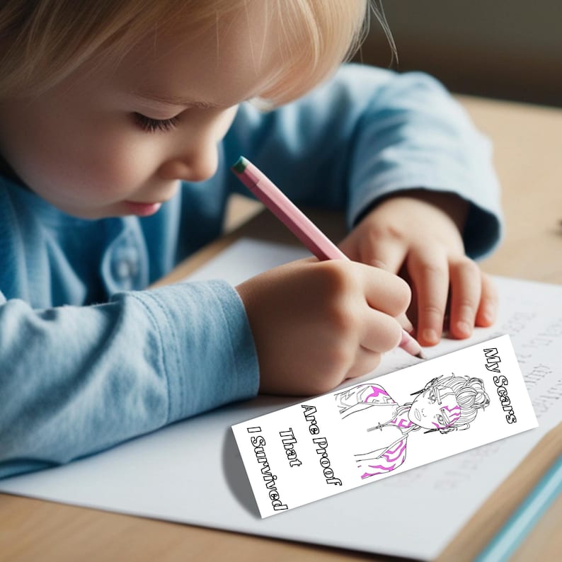 16 Editable K-pop Demon Hunters Coloring Bookmarks | Canva Template ...