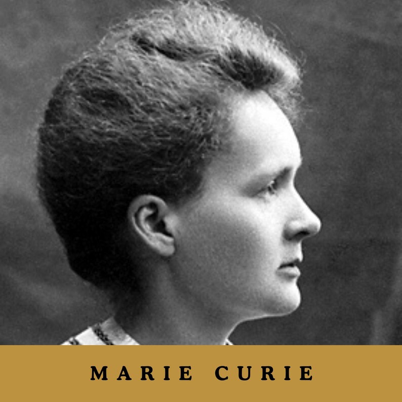 Marie Curie Printable | Pioneering Women | Women in Science | STEM ...