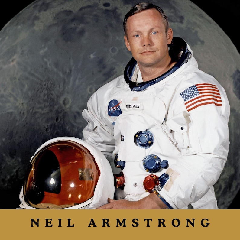 Neil Armstrong Printable | Moon Landing | Apollo 11 | Space | Astronaut ...