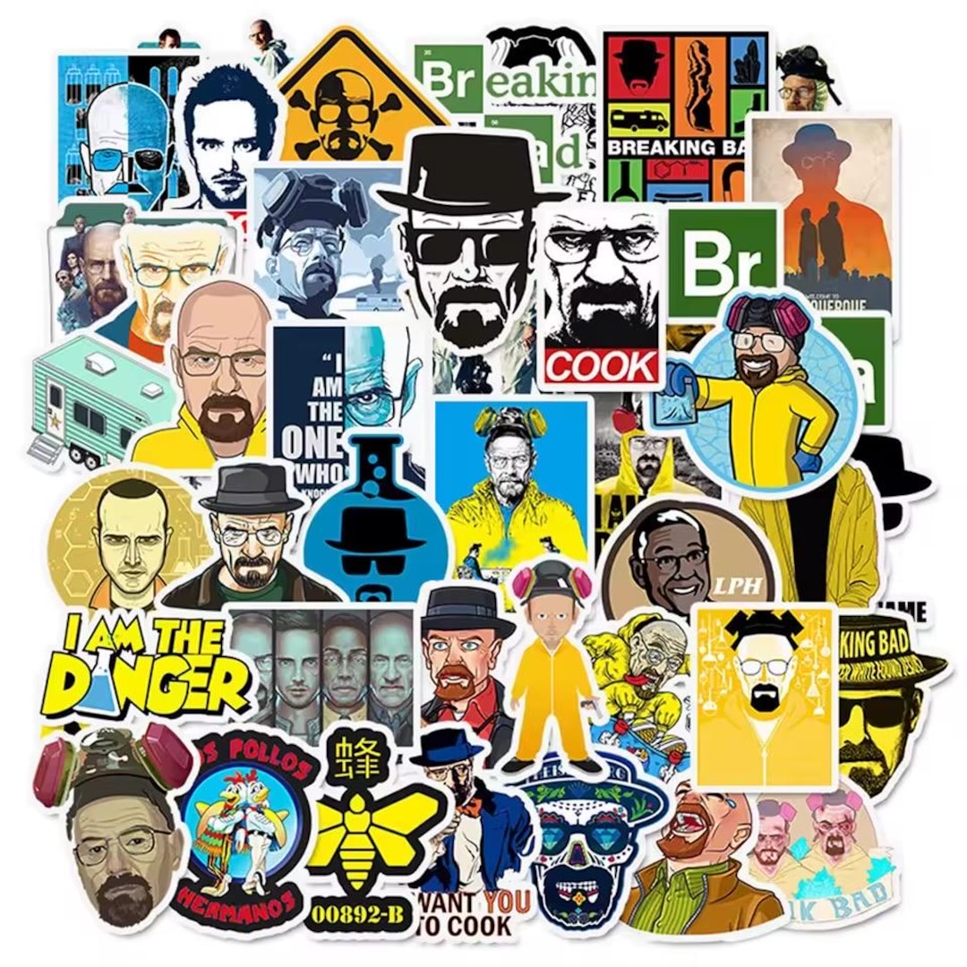 Breaking Bad Stickers X5 - Etsy