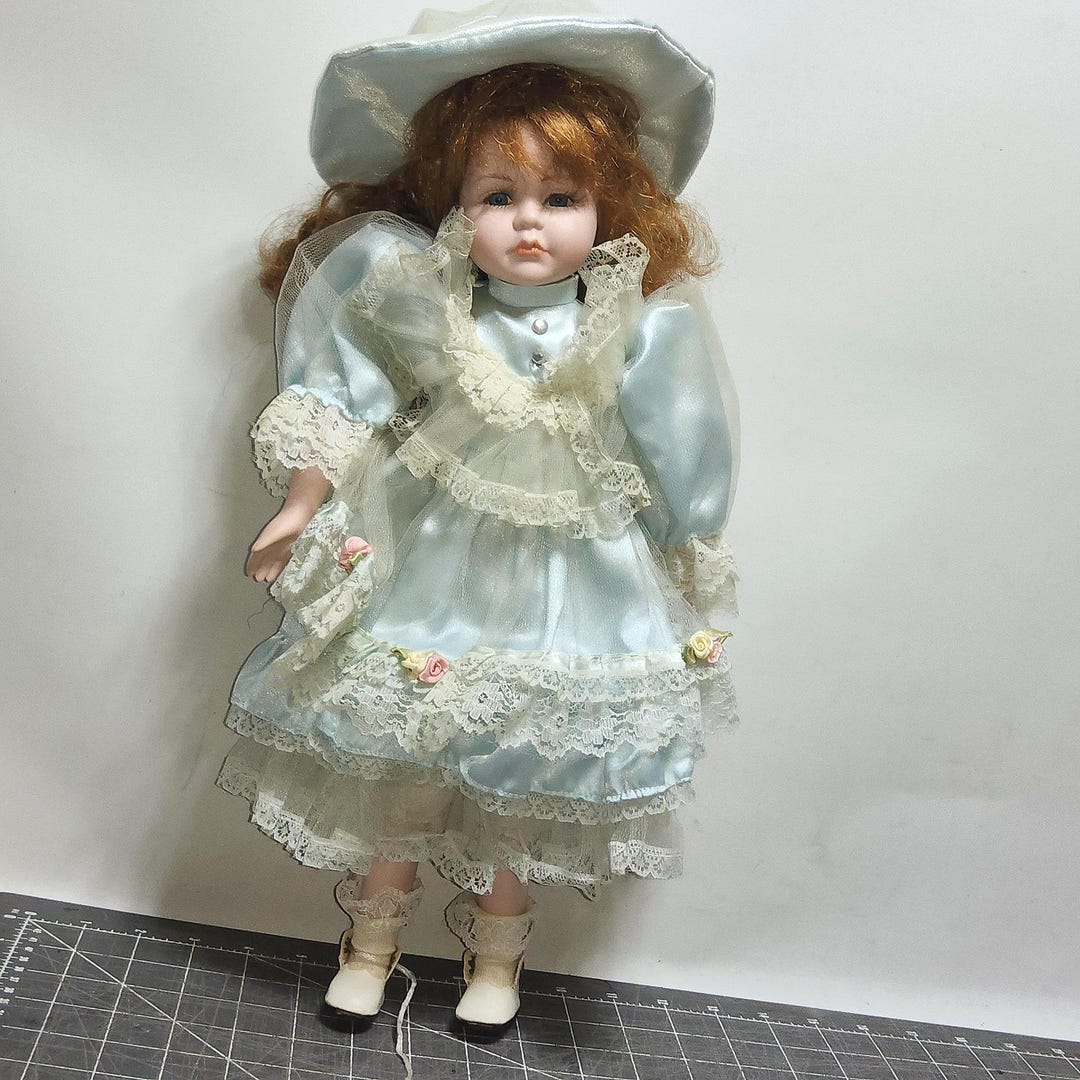 Vintage the Vanessa Doll Collection 1996 Porcelain Doll 16" Red Hair ...