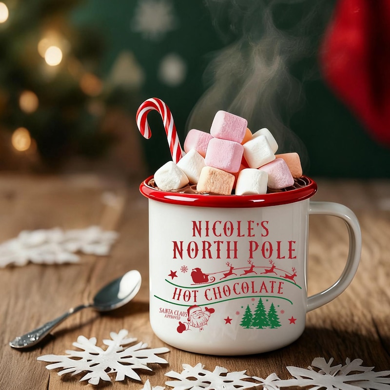 Hot Cocoa Mug Name - Etsy UK