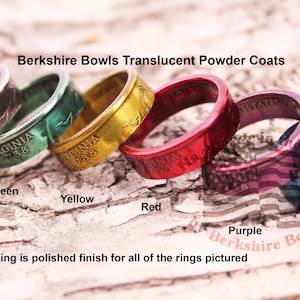 Clear or Colored Powder Coating Ring Addon, Color Coin Ring, Powder ...