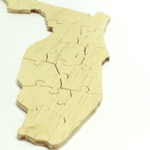 Florida Puzzle Wood Puzzle Educational Toy State Puzzle - Etsy
