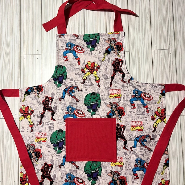 Superhero Apron - Etsy