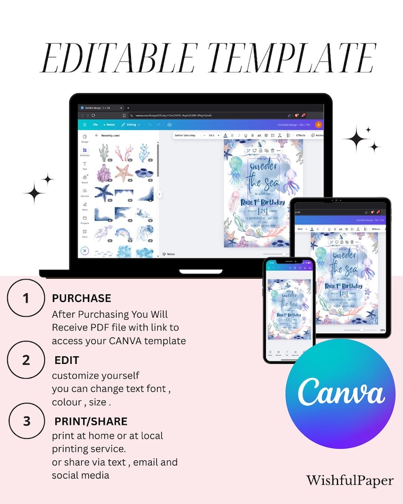 Galentine's Pajama Party Invitation: Canva Template (instant Download ...