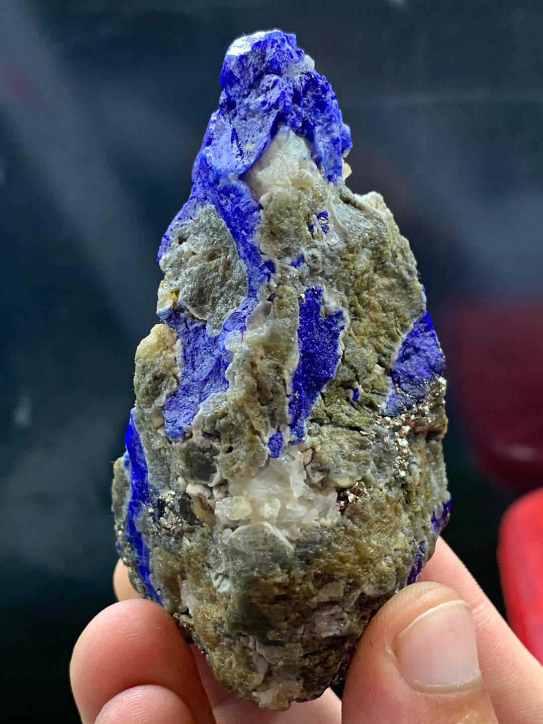 Lazurite Crystal – Deep Blue Gem From Afghanistan ( 135 ) Grams - Etsy