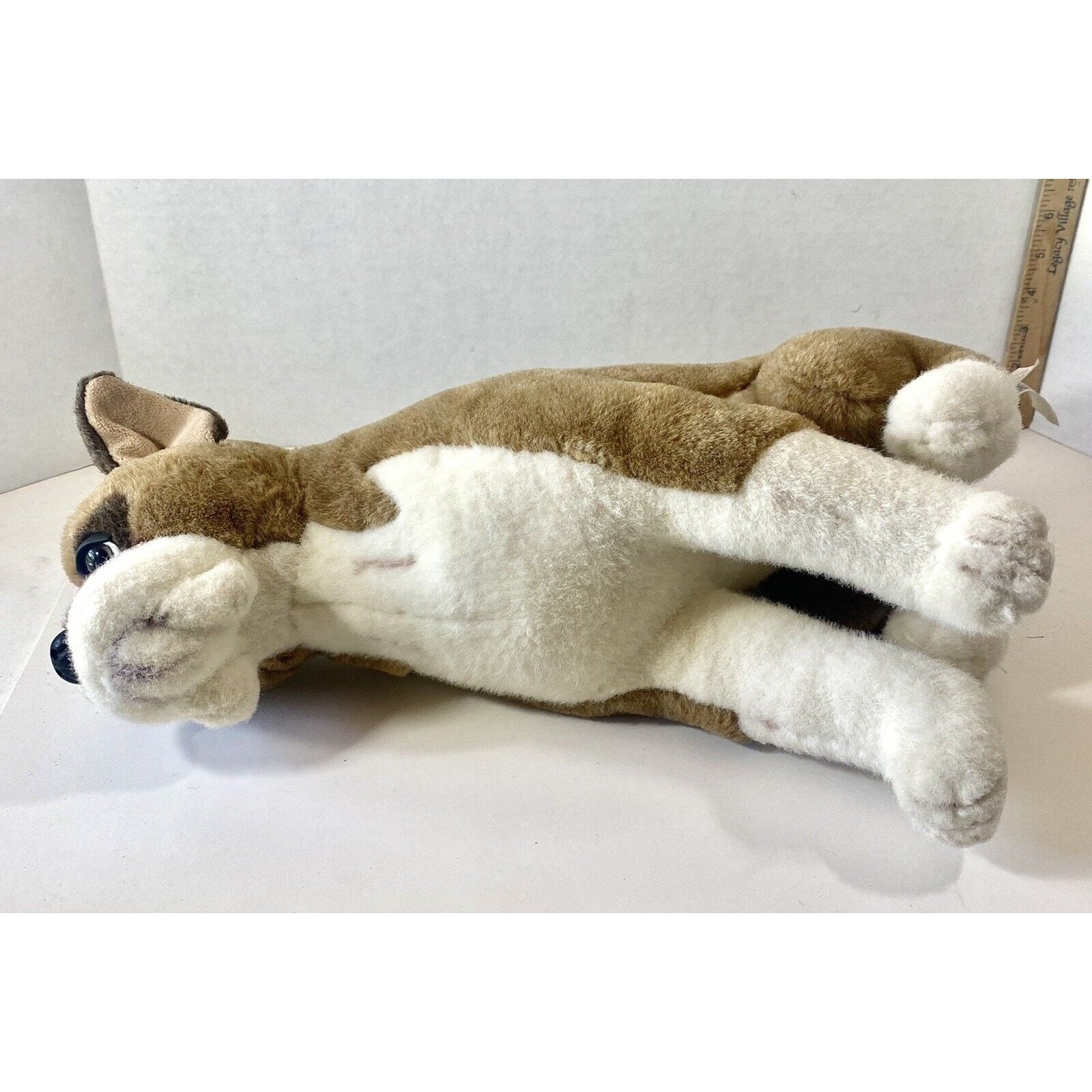 Boxer Dog Plush Large Stuffed Animal Lifelike Sitting 16 Inch - Etsy