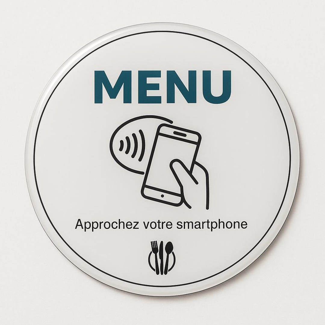 NFC Menu Board | Quick Access to Digital Menu | Restaurant Table ...
