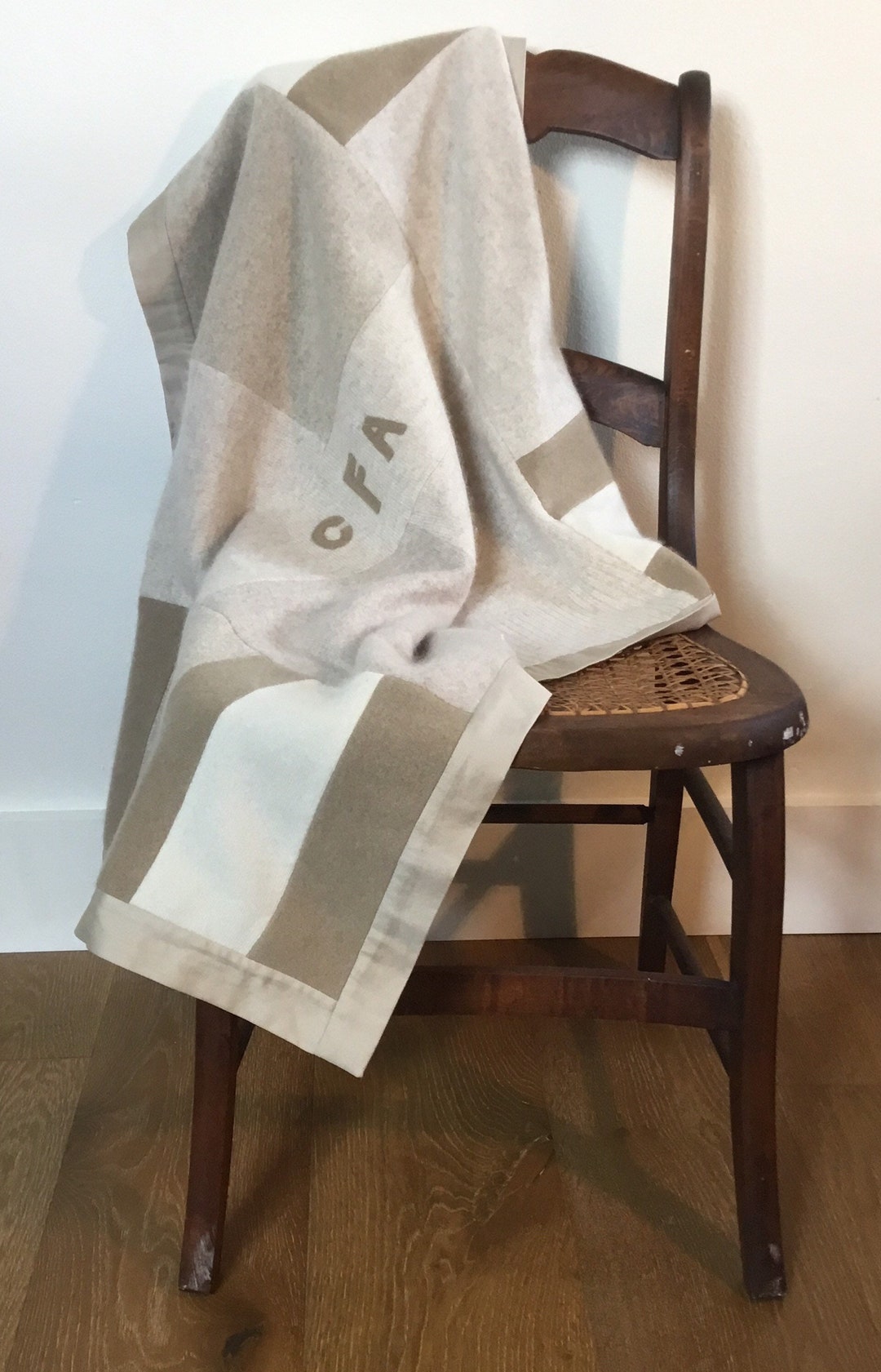 Cashmere Baby Blanket in Neutrals Recycled Repurposed Stroller - Etsy