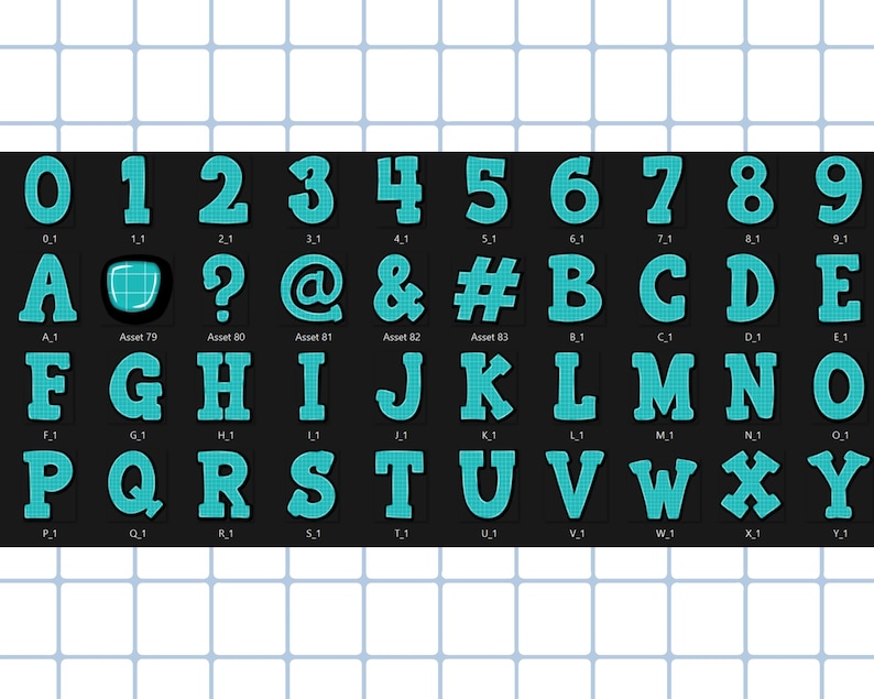 School Doodle Alphabet PNG: Back to School Clipart (digital Download ...