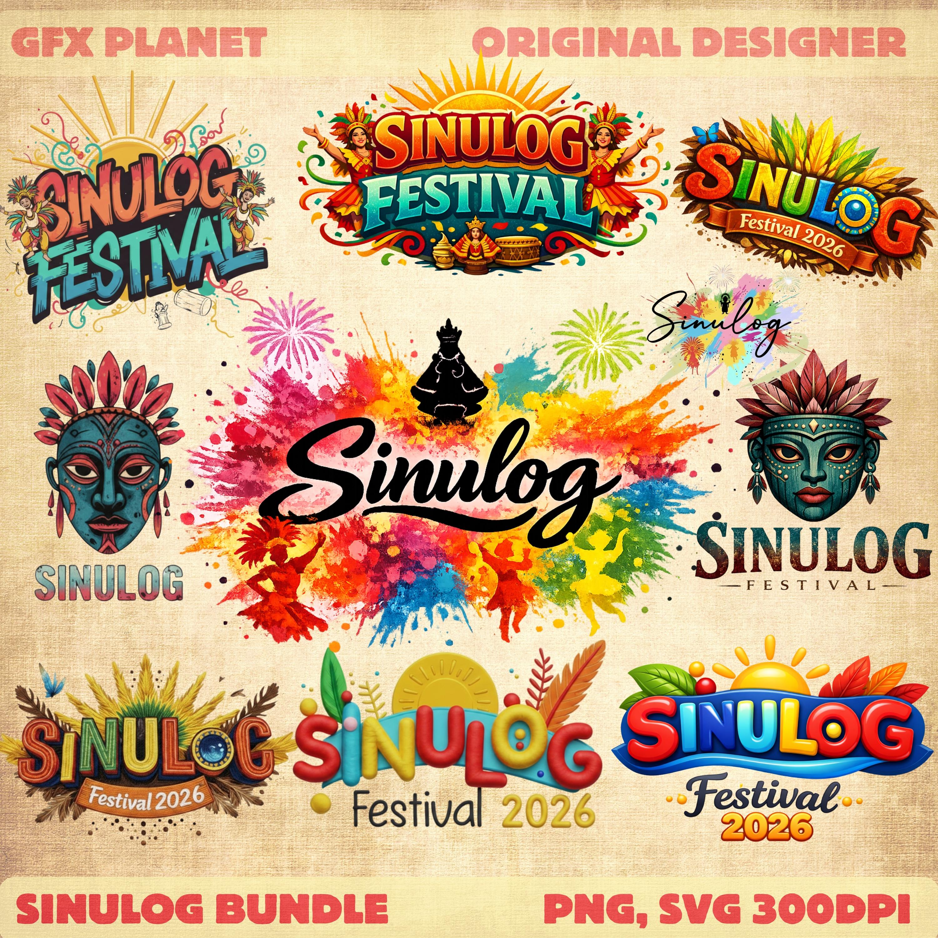 Philippine Sinulog 2026 Celebration PNG SVG, Sinulog-santo Niño ...