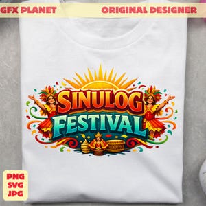 Philippine Sinulog 2026 Celebration PNG SVG, Sinulog-santo Niño ...