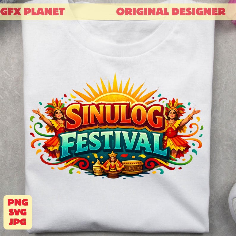 Philippine Sinulog 2026 Celebration PNG SVG, Sinulog-santo Niño ...