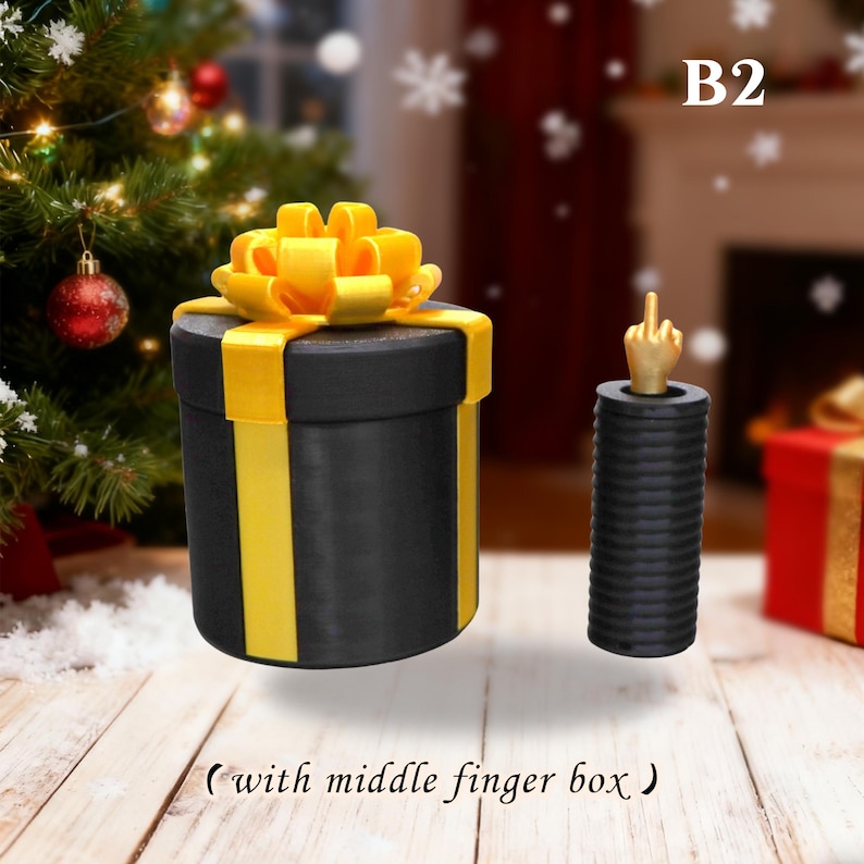 Annoying Gift Box, Puzzle Box, Hidden Tool, Screw Closure, Fun Party ...