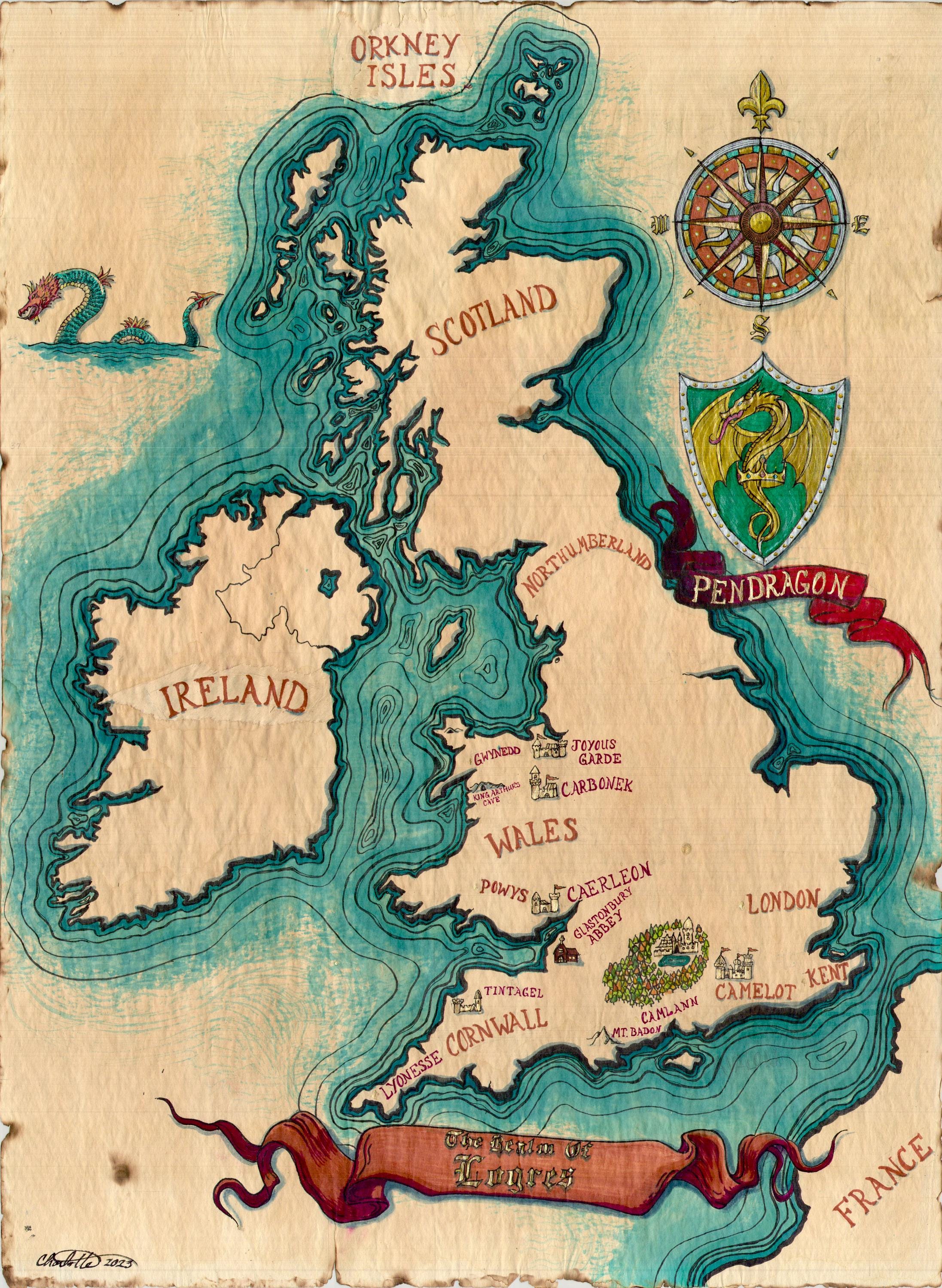 King Arthur's Britain - Etsy