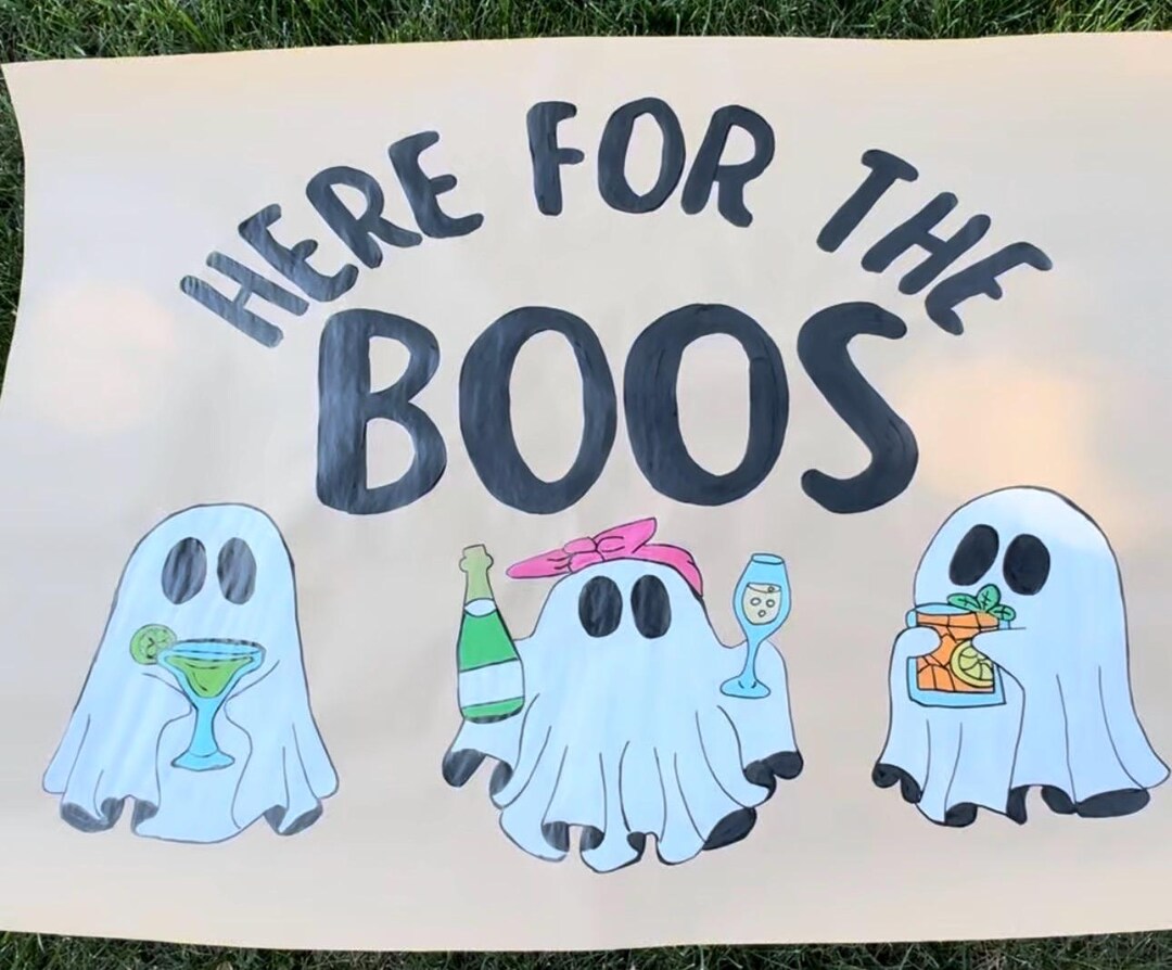Halloween Painted Mini Banner (2x3ft) - Etsy