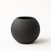Modern Round Fiberglass Planter – Outdoor & Indoor Lightweight Pot ...
