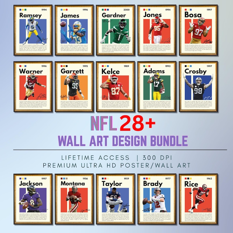 Nfl Poster - Etsy