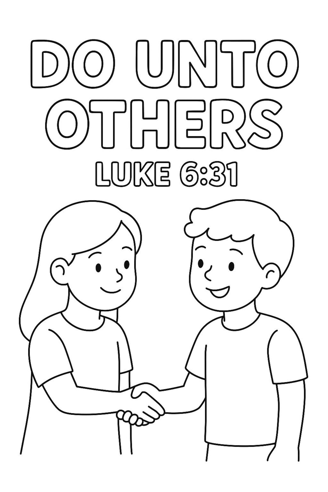 Bible Verse Coloring Page Christian Kids Printable Coloring Page ...
