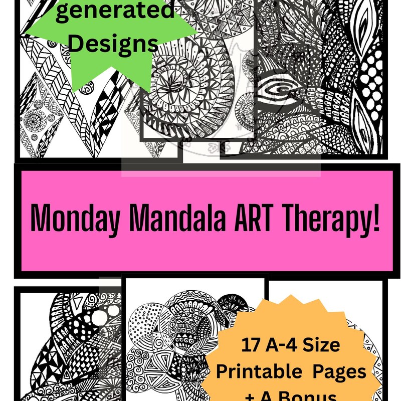 Monday Mandala - Etsy