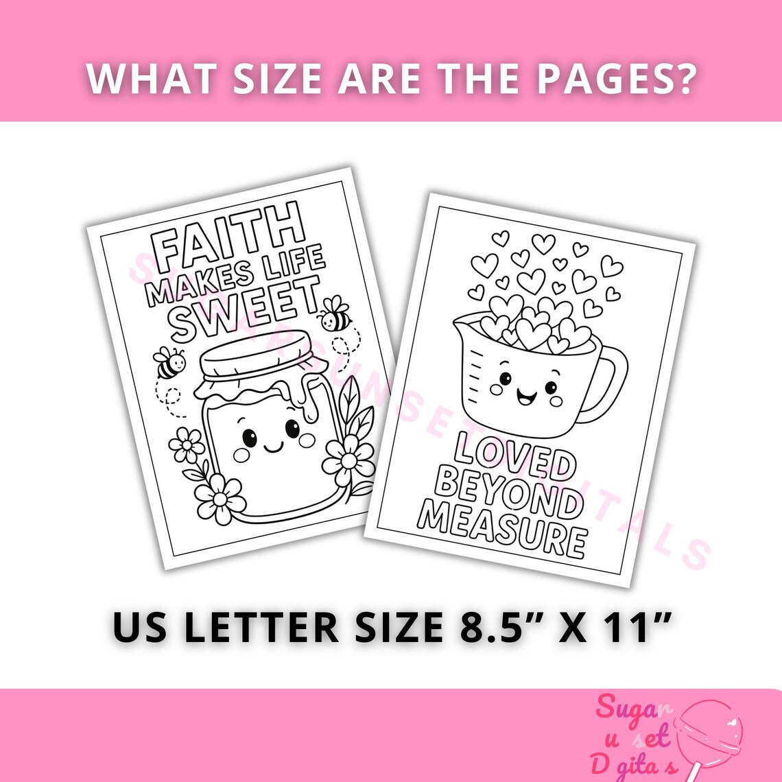Faith Based Coloring Pages for Kids Christian Colouring Printables ...