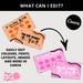 Editable Halloween Loyalty Card Template Canva Punch Card for Small ...