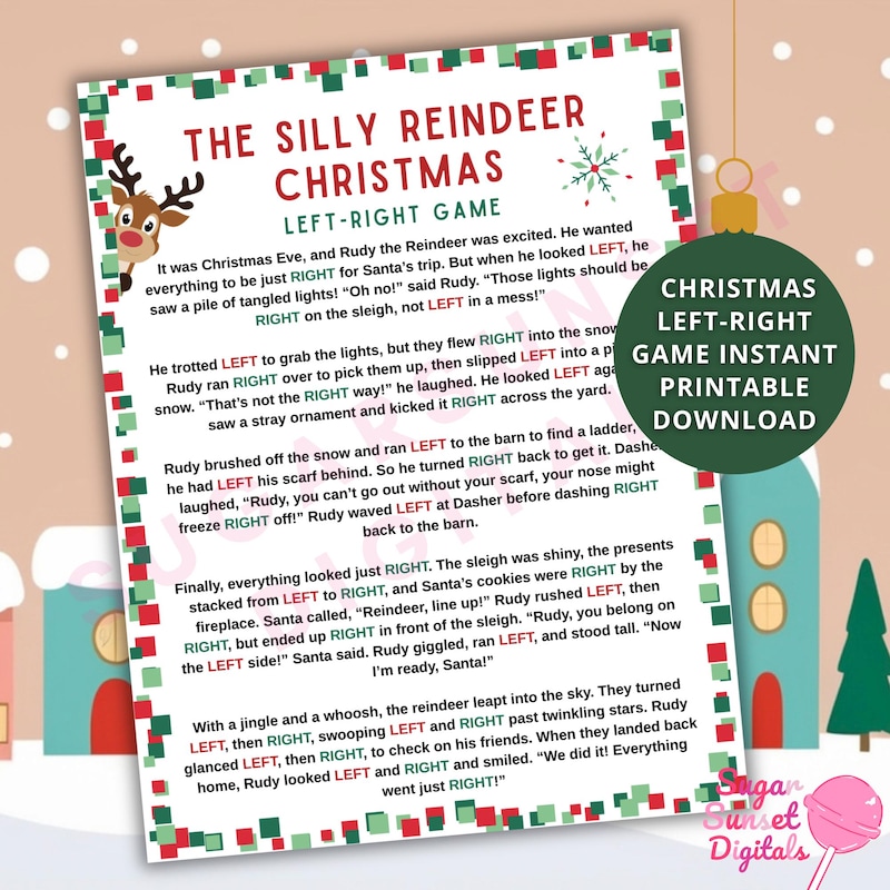 Reindeer Games - Etsy
