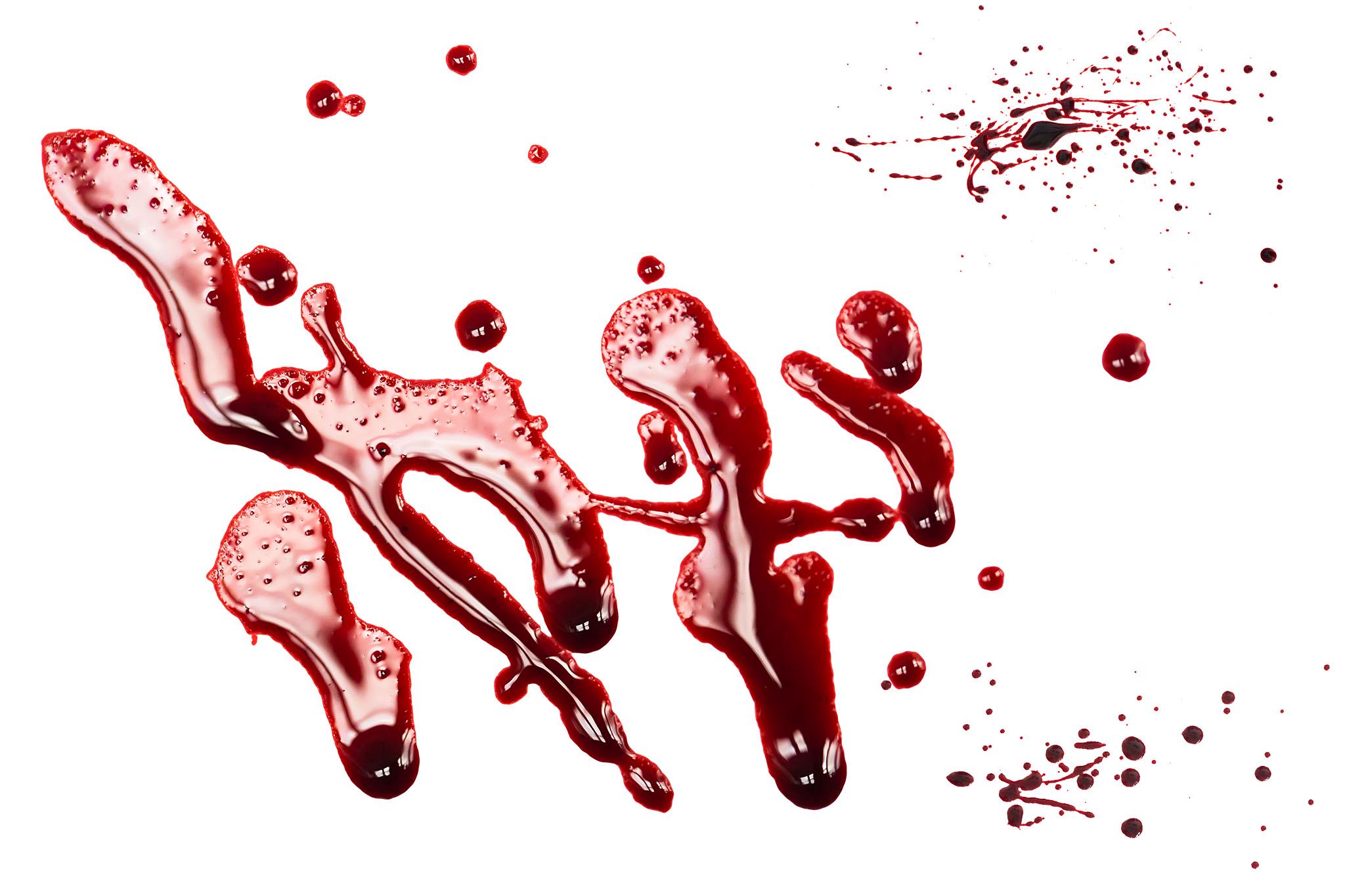 Blood Splatter Clipart PNG | Red Blood Stains Transparent Background ...