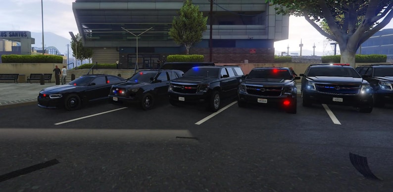 35 Police Car Pack for Fivem 2025 | LSPD & SASP Vehicles | Unbranded ...