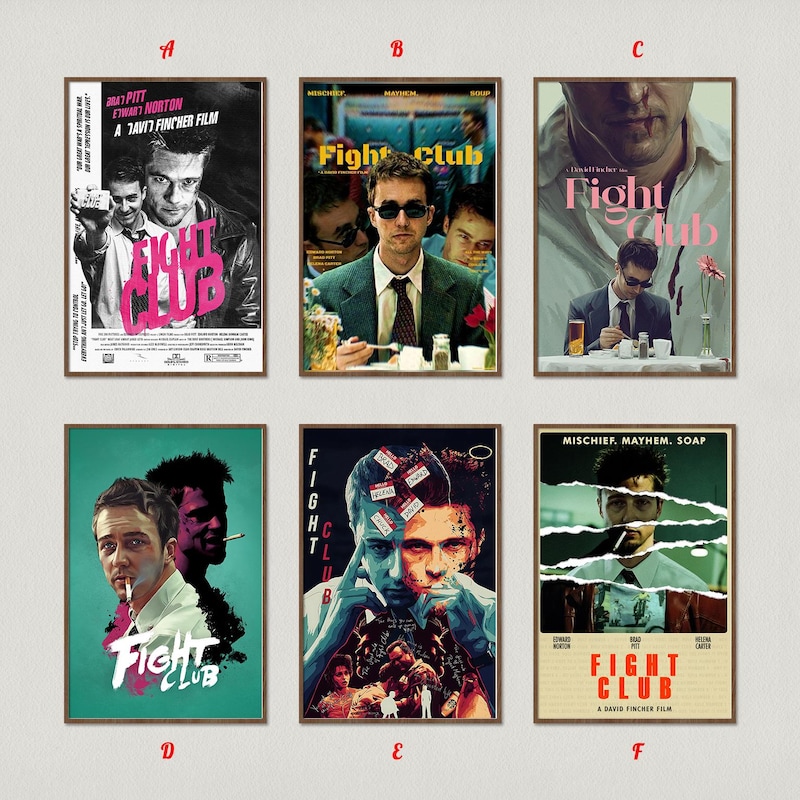 Fight Club Poster - Etsy