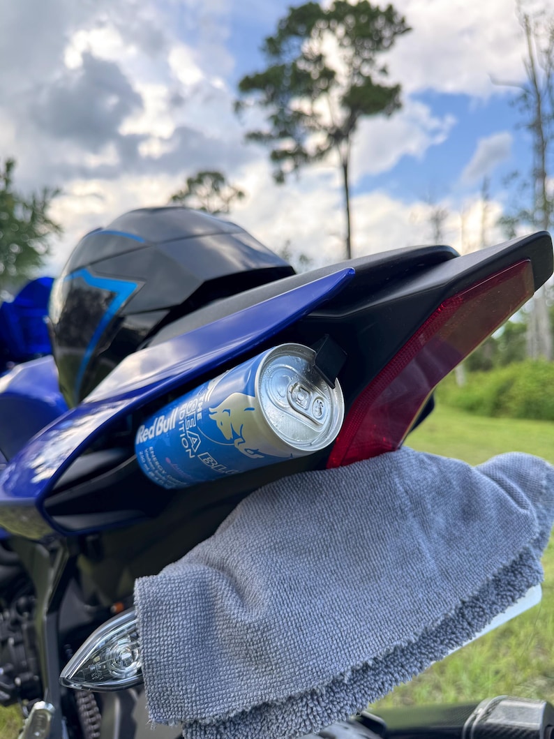 Custom Quick Kan for 8.4oz Energy Drinks on Motorcycle - Etsy
